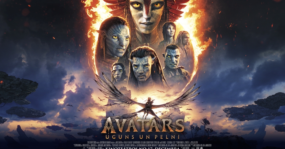 Avatars: Uguns un pelni/Avatar: Fire and Ash. 3D Filma. Asa sižeta ...